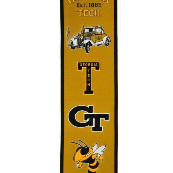 Owens Corning | Art | New Georgia Tech Buzz Felt Banner | Poshmark